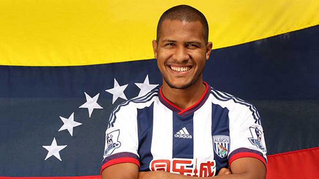 ¡Salomón Rondón es el máximo goleador de la temporada con WBA! - SOLOVENEX